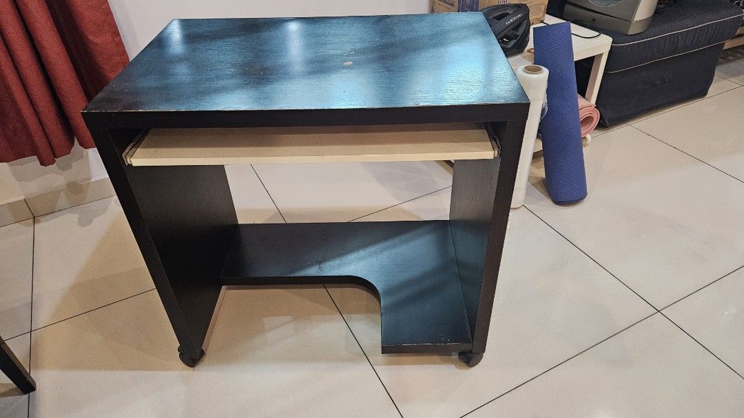 Ikea computer table, Furniture & Home Living, Furniture, Tables & Sets ...