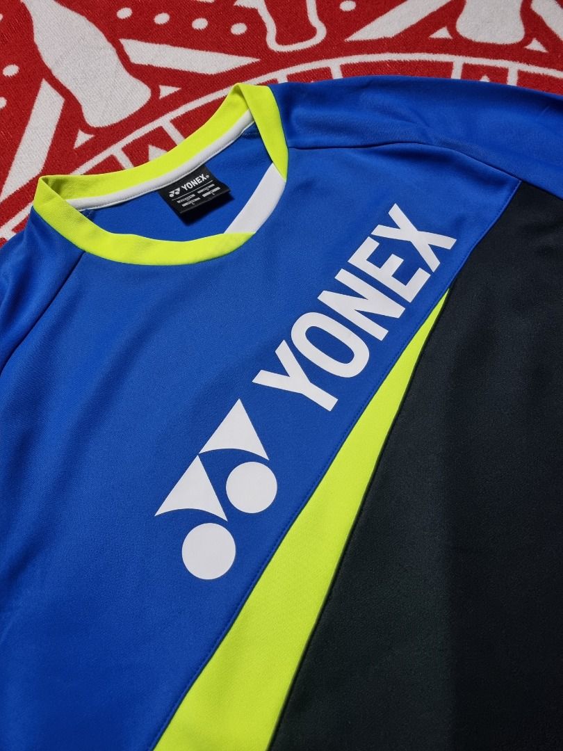 Jersey Yonex lengan panjang original, Fesyen Pria, Pakaian , Atasan di ...