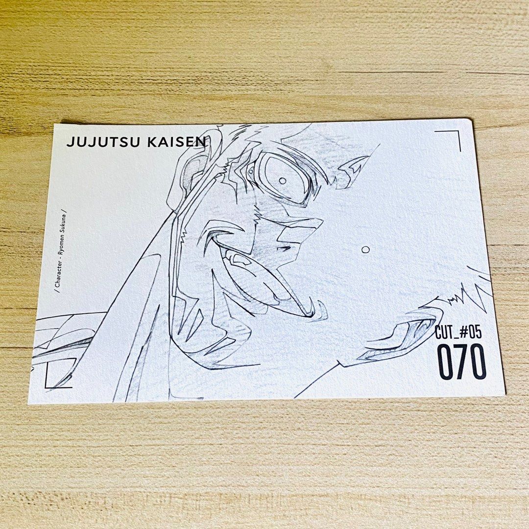 Jujutsu Kaisen BNW Sukuna Postcard, Hobbies & Toys, Toys & Games on ...