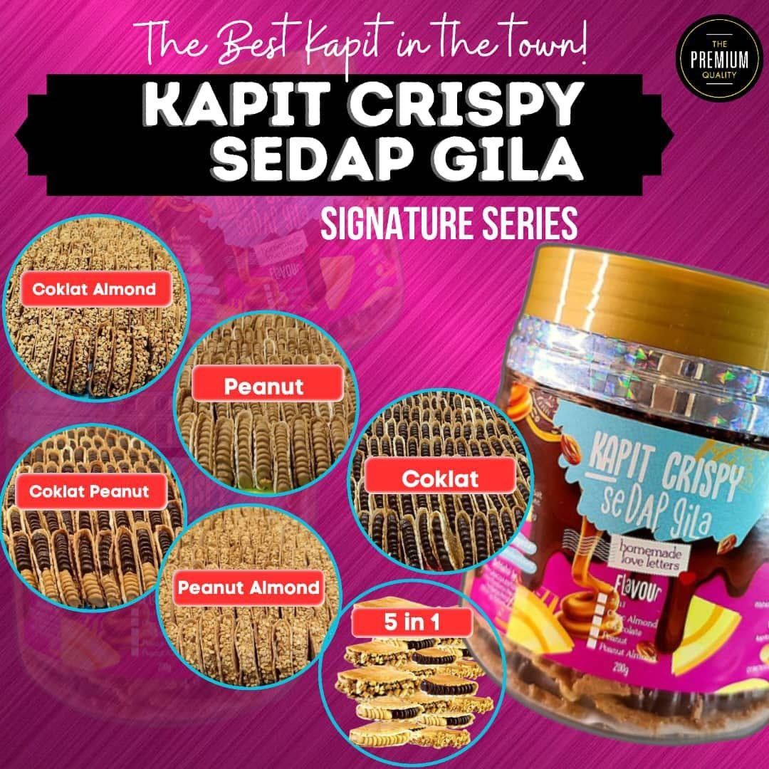 Kapit Crispy Sedap Gila, Food & Drinks, Homemade Bakes on Carousell