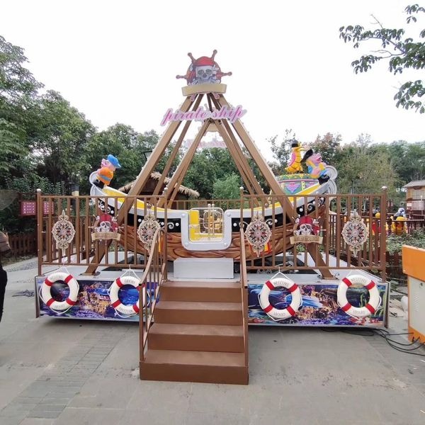 Kids Attraction Hot Sale Amusement Park Ride Mini Pirate Ship Ride ...