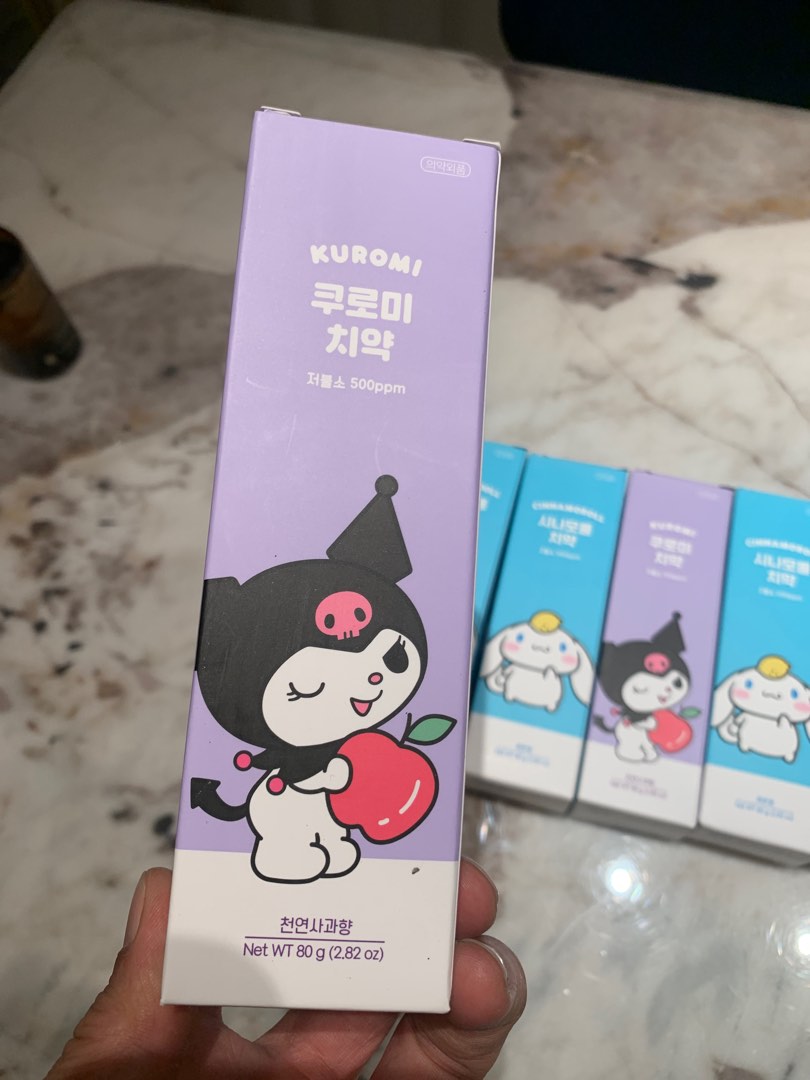 Kuromi kids tooth paste, Babies & Kids, Bathing & Changing, Baby ...