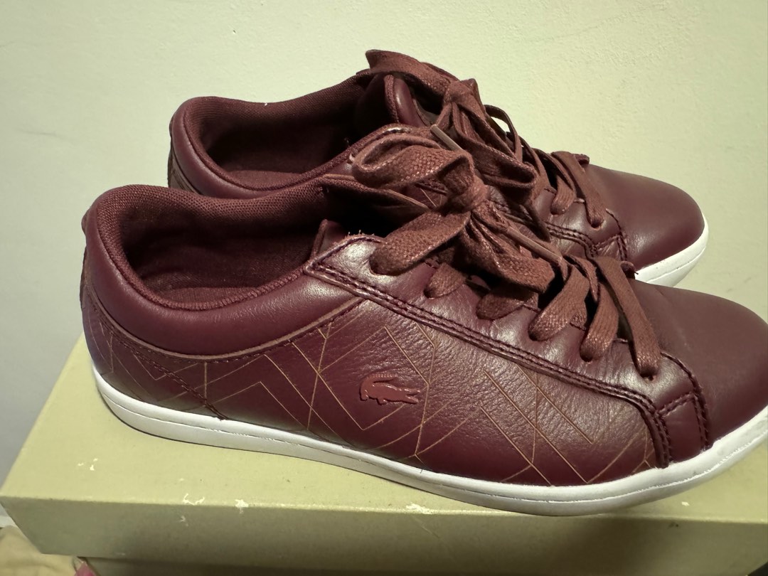 Lacoste snickers, Women's Fashion, Footwear, Sneakers on Carousell