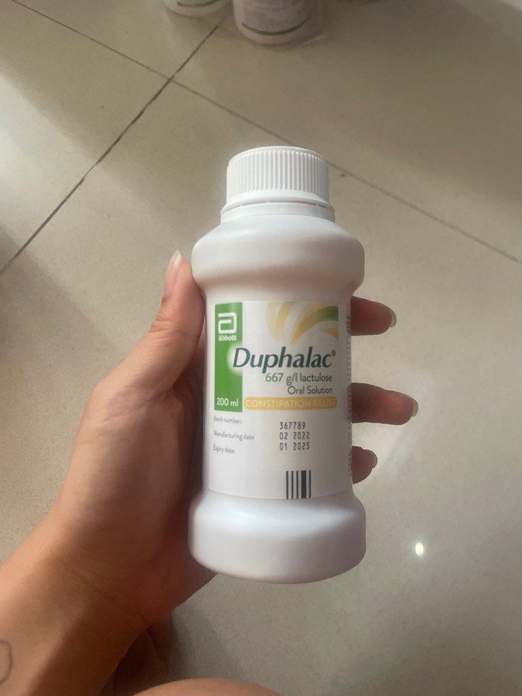 Lactulose oral solution Duphalac, Health & Nutrition, Medical Supplies ...