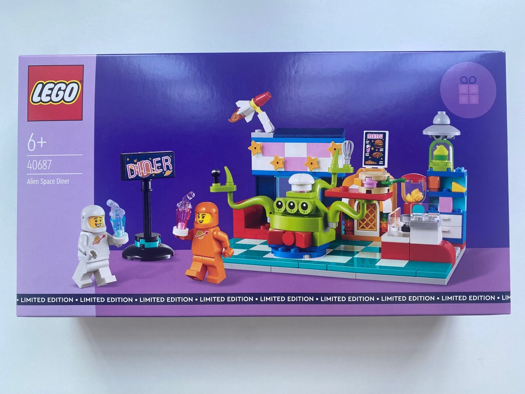 LEGO Alien Space Diner 40687, Hobbies & Toys, Toys & Games on Carousell