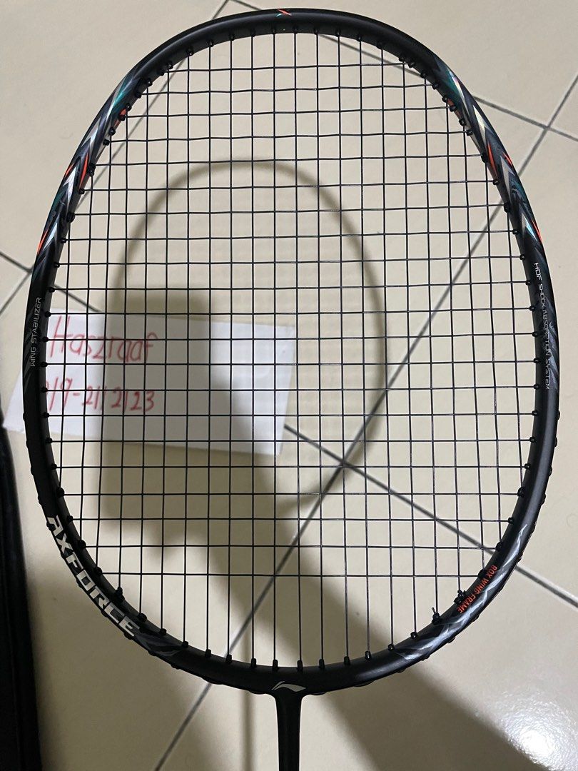 Lining Axforce 70 Li Ning 4U Raket, Sports Equipment, Sports & Games ...