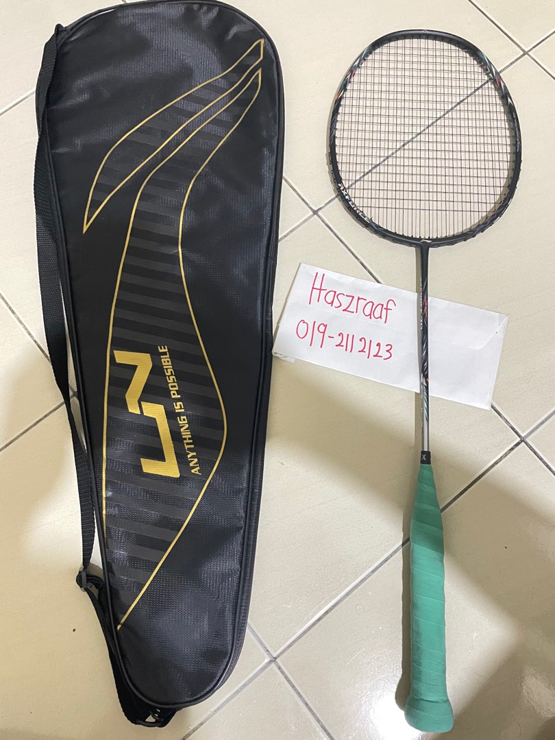 Lining Axforce 70 Li Ning 4U Raket, Sports Equipment, Sports & Games ...