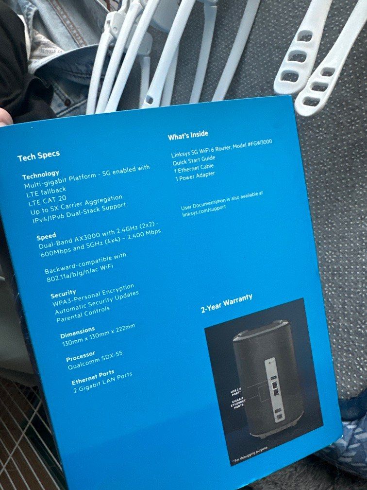 Linksys 5g wifi 6 ax3000 Router, 電腦＆科技, 電腦周邊及配件, Wifi及上網相關產品 - Carousell