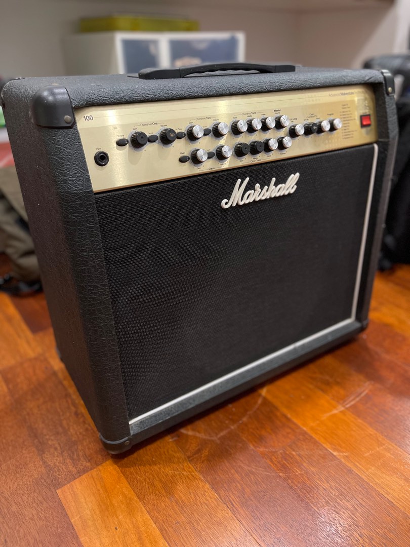 Marshall Amp AVT100X Advanced Valvestate 100-Watt, Hobbies & Toys ...