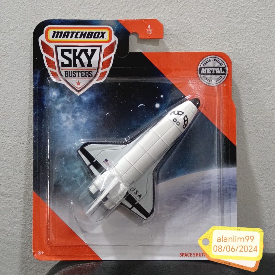 Matchbox Skybuster Space Shuttle Orbiter NASA Spaceship White Colour, Hobbies & Toys, Toys ...