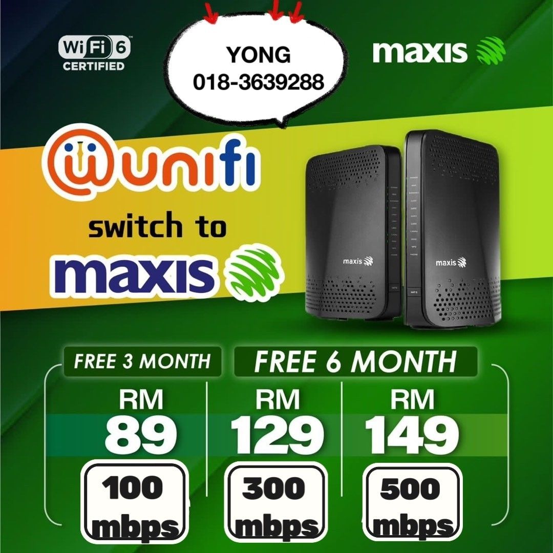 Maxis home business wifi modem router register installation daftar ...