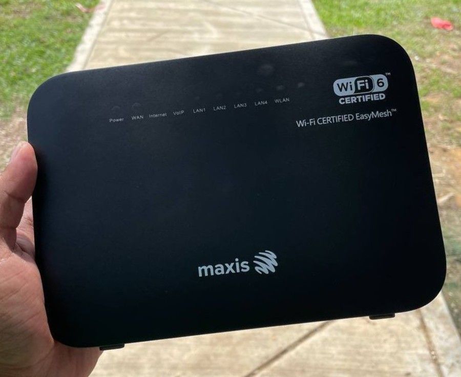 Maxis home business wifi modem router register installation daftar pasang, TV & Home Appliances ...