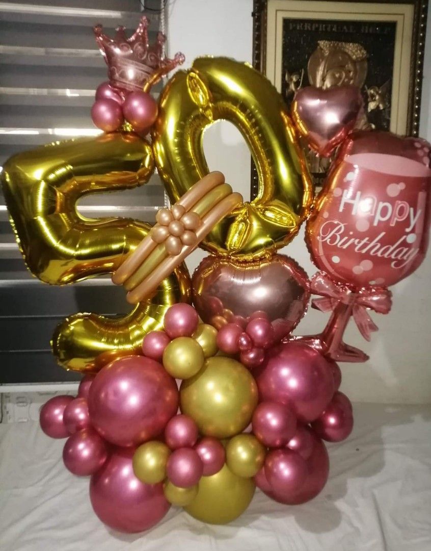 MINECRAFT NUMBER BALLOON MARQUEE, Hobbies & Toys, Stationary & Craft ...
