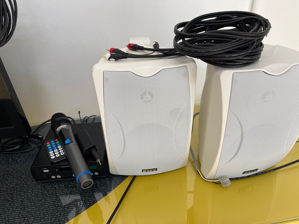Mini PA system, Audio, Soundbars, Speakers & Amplifiers on Carousell