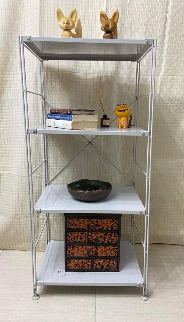 Muji Steel Rack, Furniture & Home Living, Furniture, Shelves, Cabinets ...