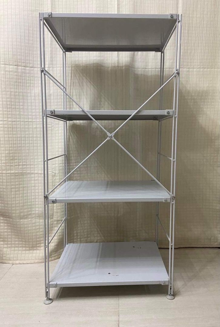Muji Steel Rack, Furniture & Home Living, Furniture, Shelves, Cabinets ...