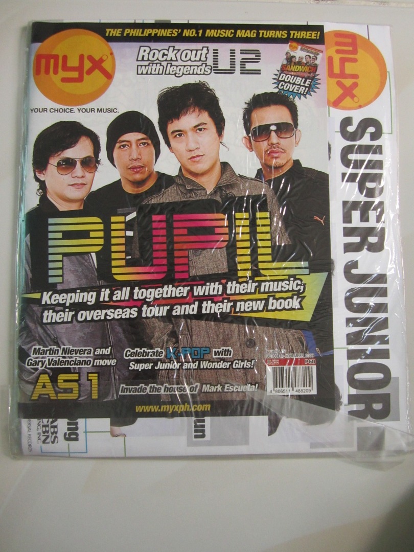 Myx Mag - Issue No. 19 (October-November 2009) - Pupil / Sandwich, Hobbies & Toys, Books ...