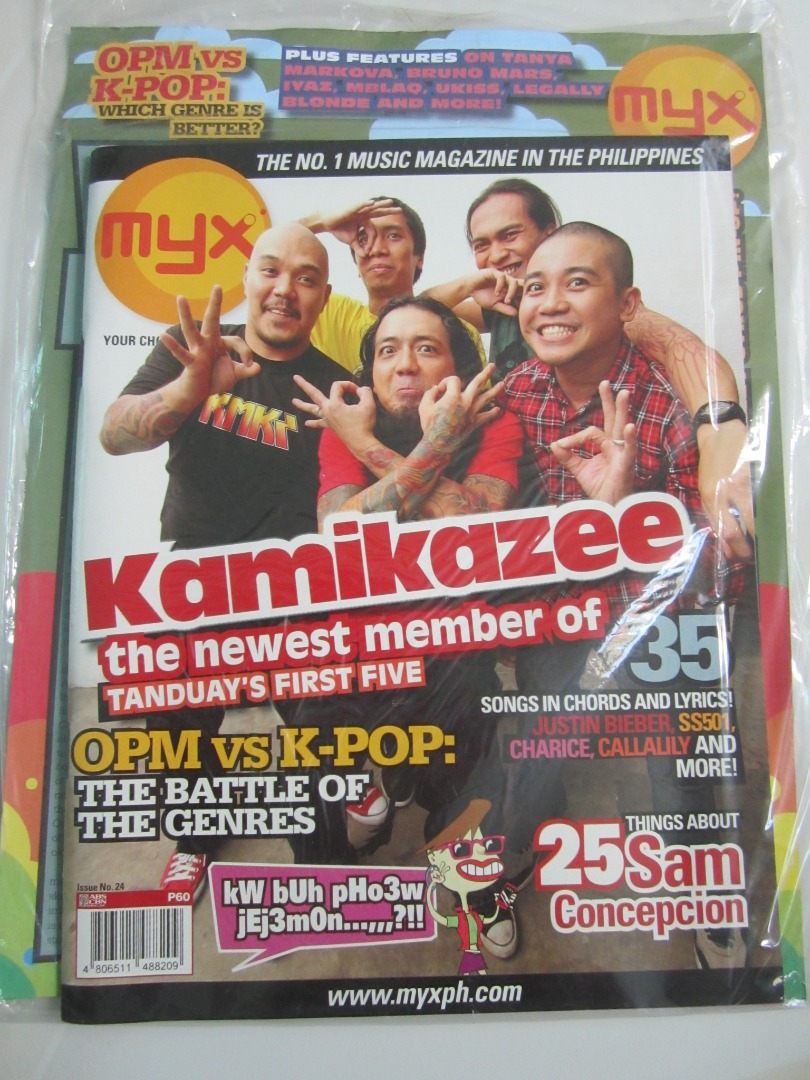 Myx Mag - Issue No. 24 - Kamikazee, Hobbies & Toys, Books & Magazines ...