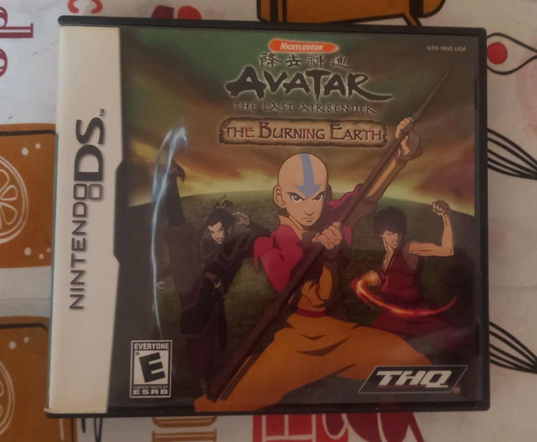 NDS Avatar The burning earth, Video Gaming, Video Games, Nintendo on ...
