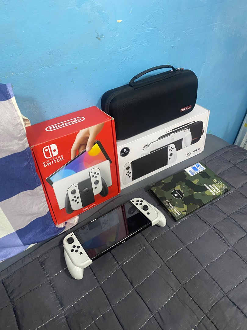 Nintendo Switch OLED with 55 Digital games, Video Gaming, Video Game ...