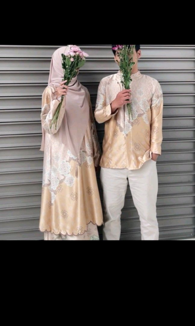 ONE SET KURUNG MELAYU NINGRUM SENANDUNG RAYA MELAYU BY FALBA, Fesyen ...