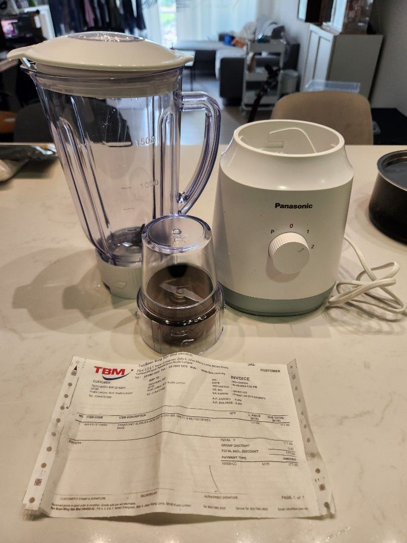 PANASONIC Blender MX-EX1511, TV & Home Appliances, Kitchen Appliances ...
