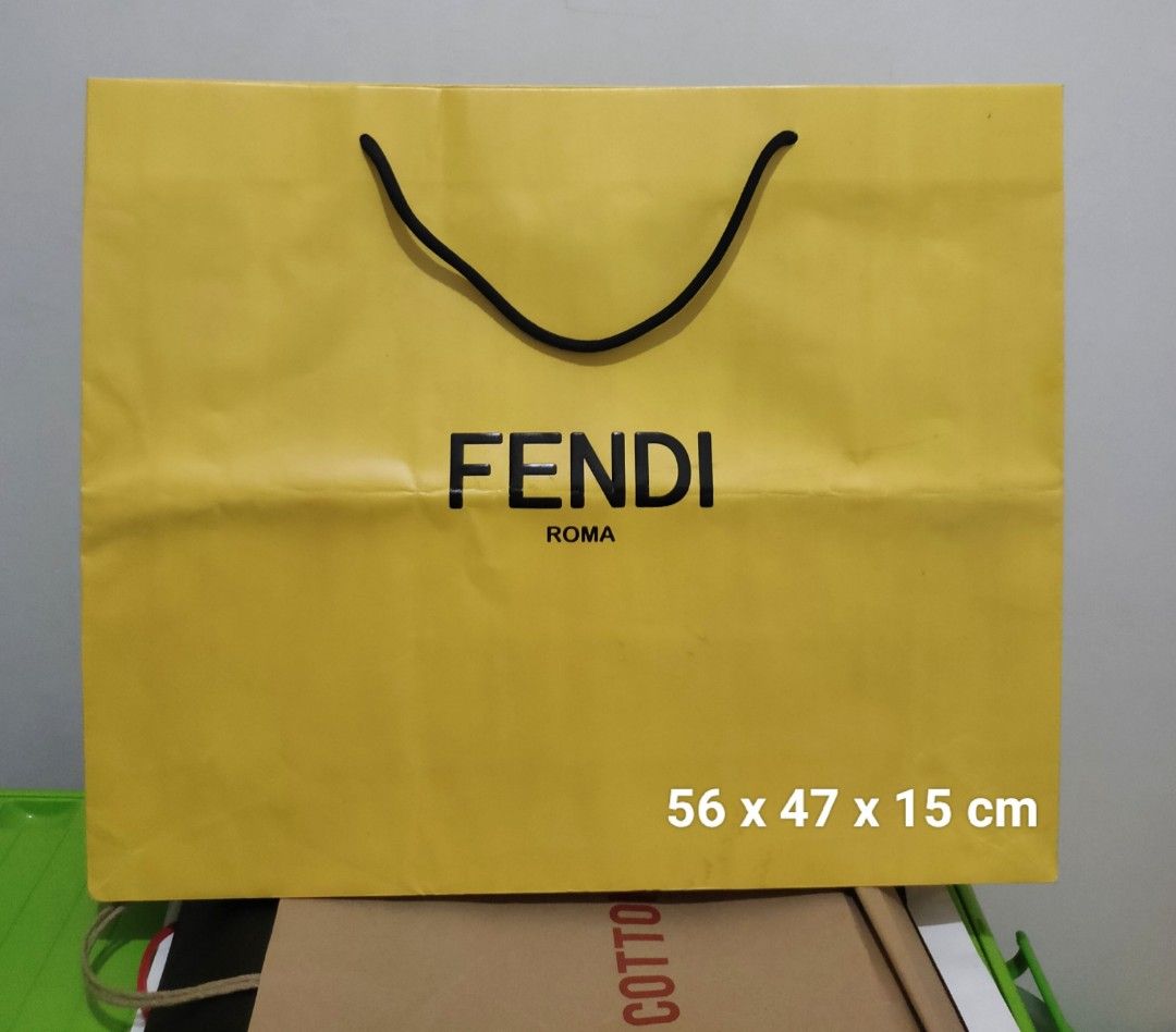 Paperbag fendi xl original / paper bag fendi original, Serba Serbi ...