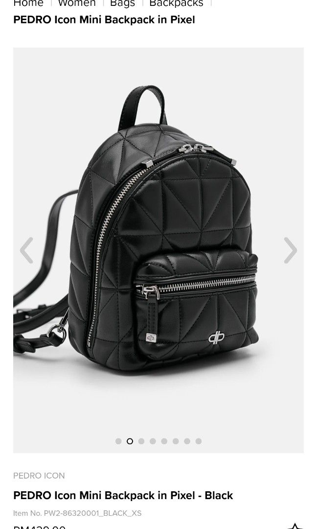 Pedro icon mini backpack, Luxury, Bags & Wallets on Carousell