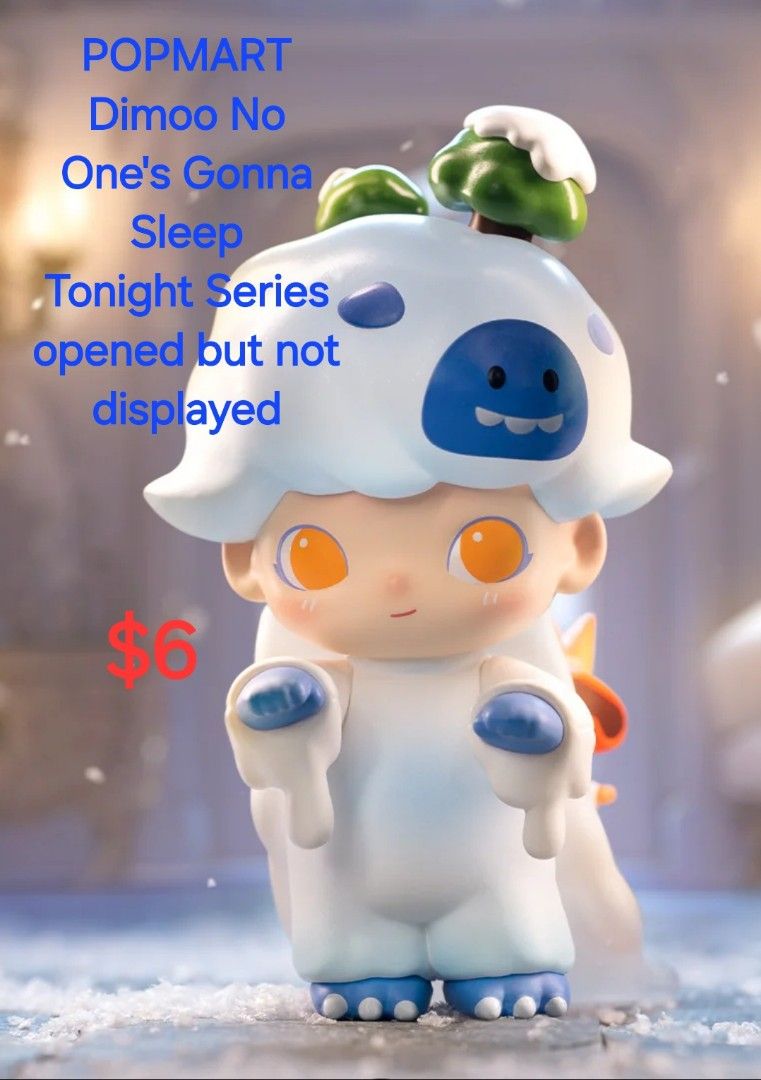 POPMART Dimoo No One's Gonna Sleep Tonight Series, Hobbies & Toys, Toys ...