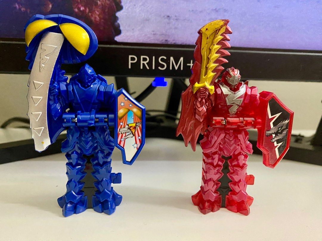 Power Rangers Dino Fury DX Atari Soul Red Key Set Ryusoulger Morpher ...