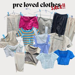Pre loved clothes, Women's Fashion, Tops, Blouses on Carousell