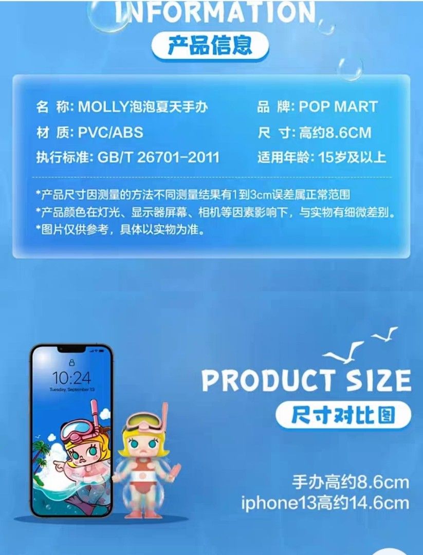 Preorder (Confirmed Design) - Pop Mart popmart Popmart Molly Pink ...