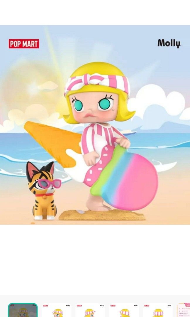 Preorder (Confirmed Design) - Pop Mart popmart Popmart Molly Pink ...