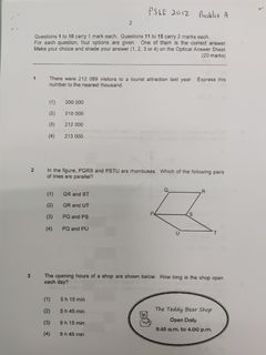 Actual Standard / Foundation PSLE Past Year Papers 2023 to 2020 PSLE ...