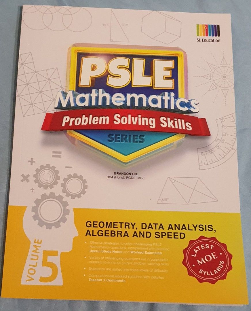 PSLE Assessment book MATHS Problem Solving Skills- SL Edu, Hobbies ...