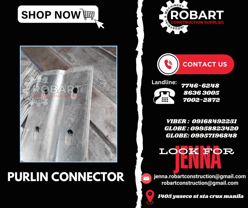 PURLIN CONNECTOR, Commercial & Industrial, Construction Tools ...