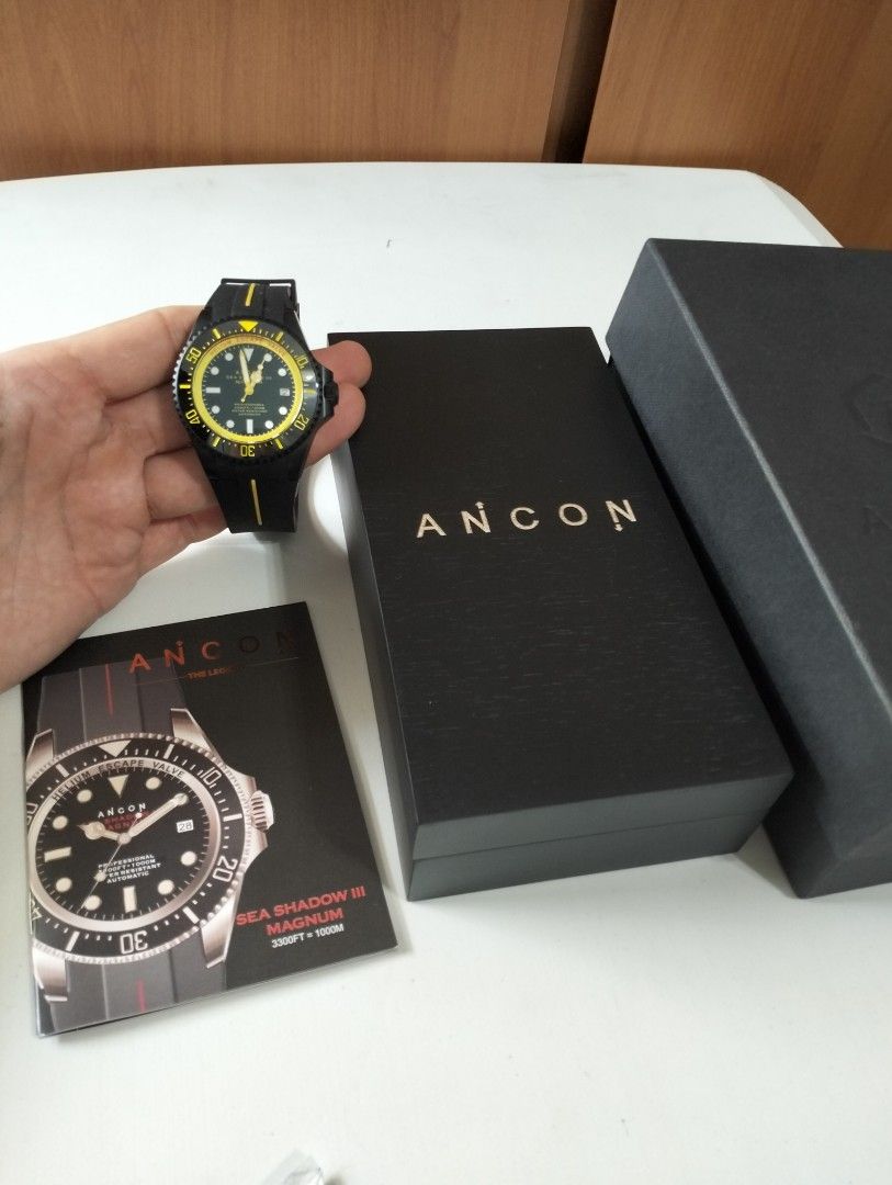 RARE ANCON Bumblebee Watch (Sea Shadow 3), Luxury, Watches on Carousell