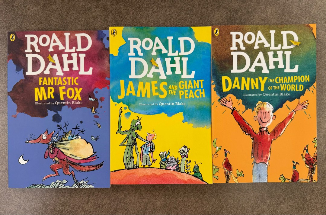 ROALD DAHL: Fantastic Mr. Fox/ James and the Giant Peach/ Danny the ...