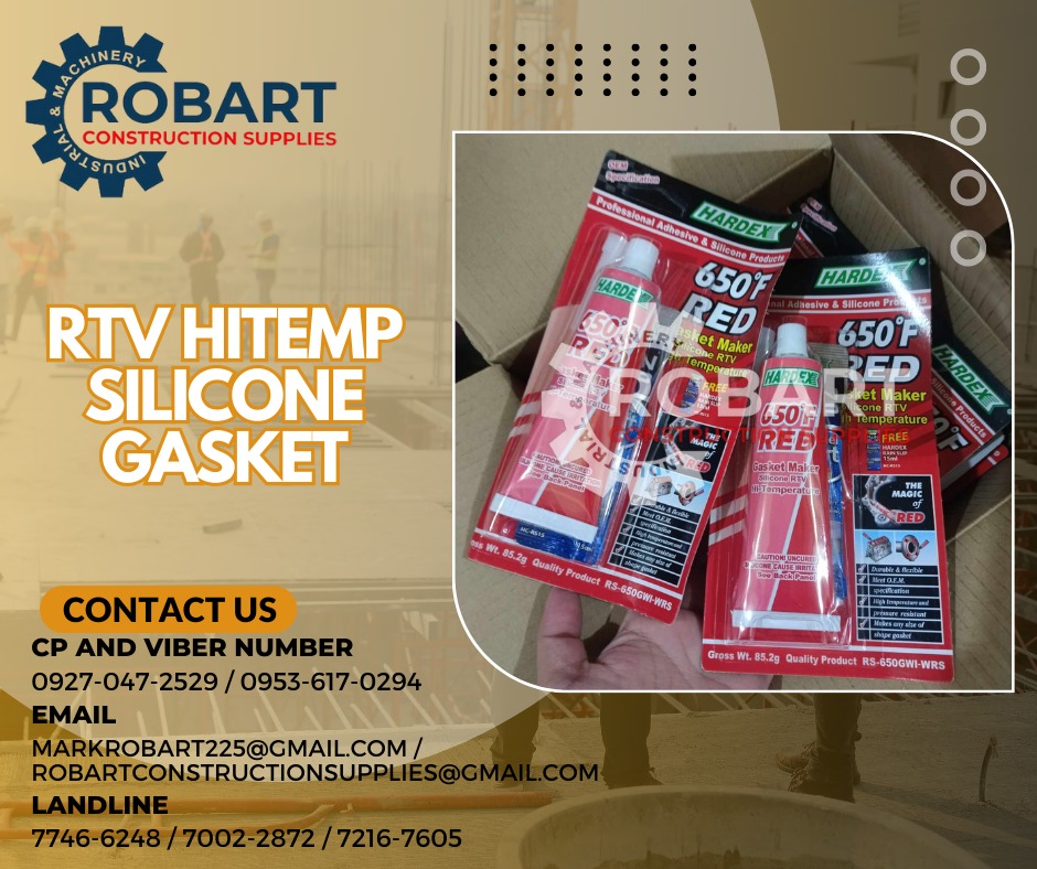 RTV Hi Temp Silicone Sealant, Commercial & Industrial, Construction ...