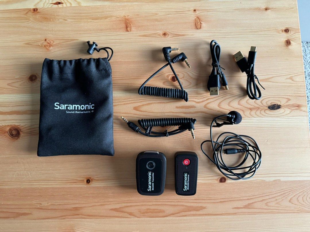 Saramonic Blink 500 B1 (TX + RX) Ultracompact 2.4GHz Dual-Channel ...