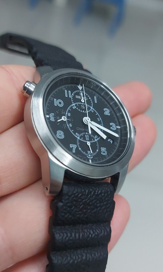 Seiko SUS Chronograph, Men's Fashion, Watches & Accessories, Watches on ...
