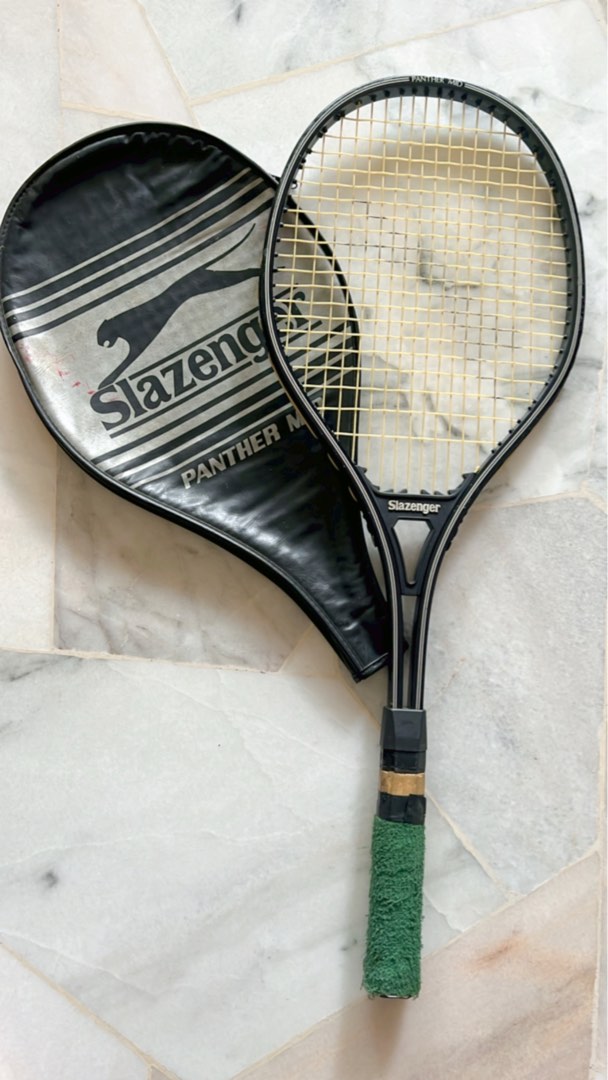Slazenger Panther Mid Tennis Racket, Sports Equipment, Sports & Games ...