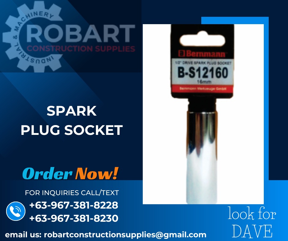 SPARK PLUG SOCKET, Commercial & Industrial, Construction Tools ...