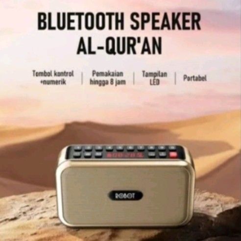SPEAKER QURAN 30 JUZ ROBOT RB200 PORTABLE BLUETOOTH NUMERIK NOMOR ANGKA ...