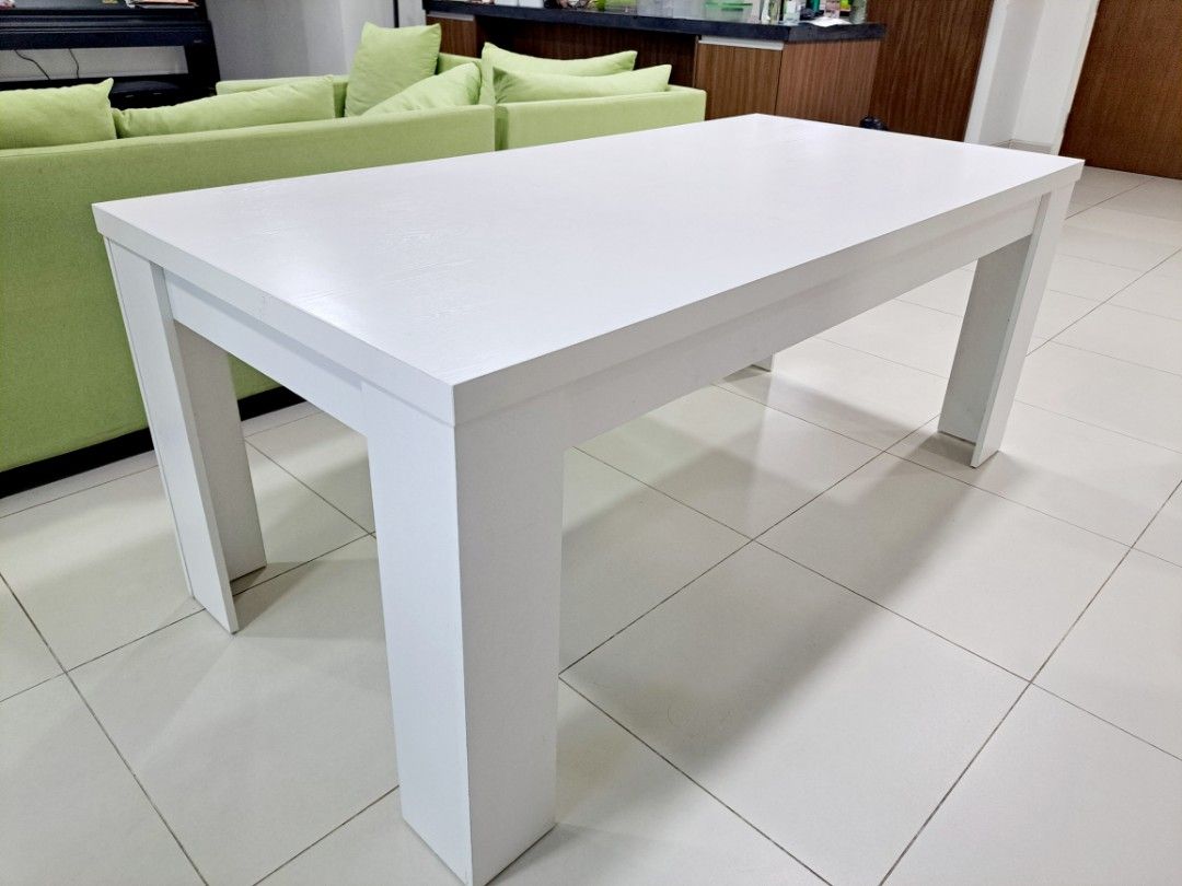 SSF Wooden Dining table, Furniture & Home Living, Furniture, Tables ...