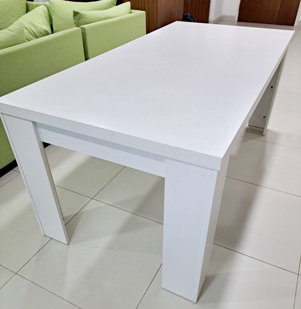 SSF Wooden Dining table, Furniture & Home Living, Furniture, Tables ...