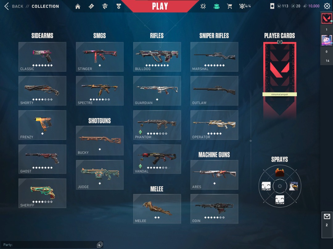 STACKED VALORANT ACCOUNT 31 PREM SKINS, Video Gaming, Gaming ...