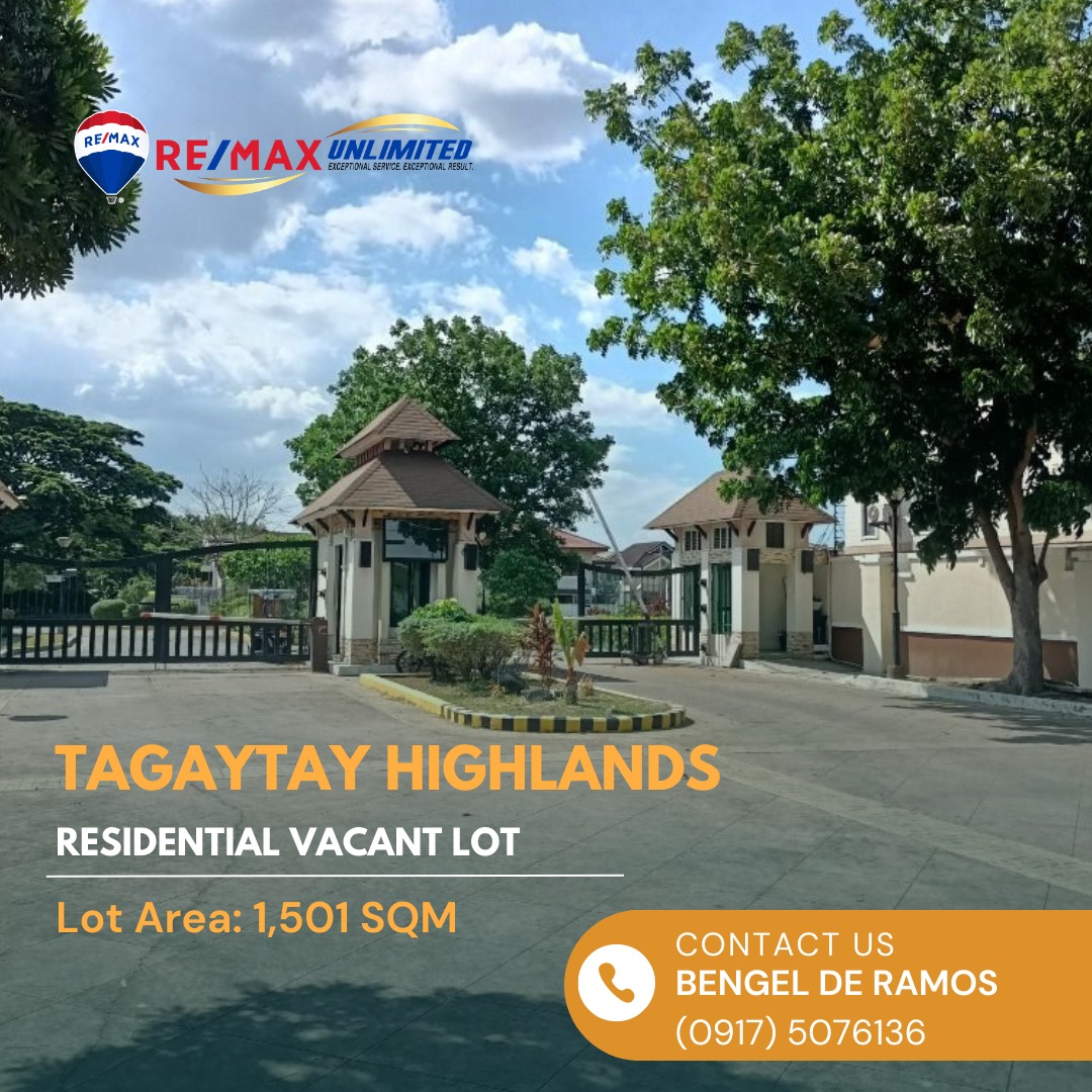 TAGAYTAY HIGHLANDS LOT FOR SALE, Property, For Sale, Lot on Carousell