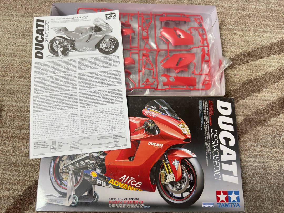 Tamiya superbike ducati desmosedici, Hobbies & Toys, Toys & Games on ...