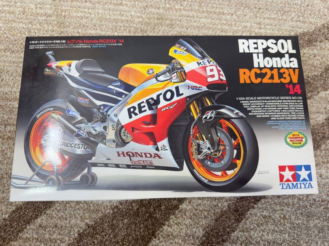 Tamiya superbike repsol honda Rc213v, Hobbies & Toys, Toys & Games on ...